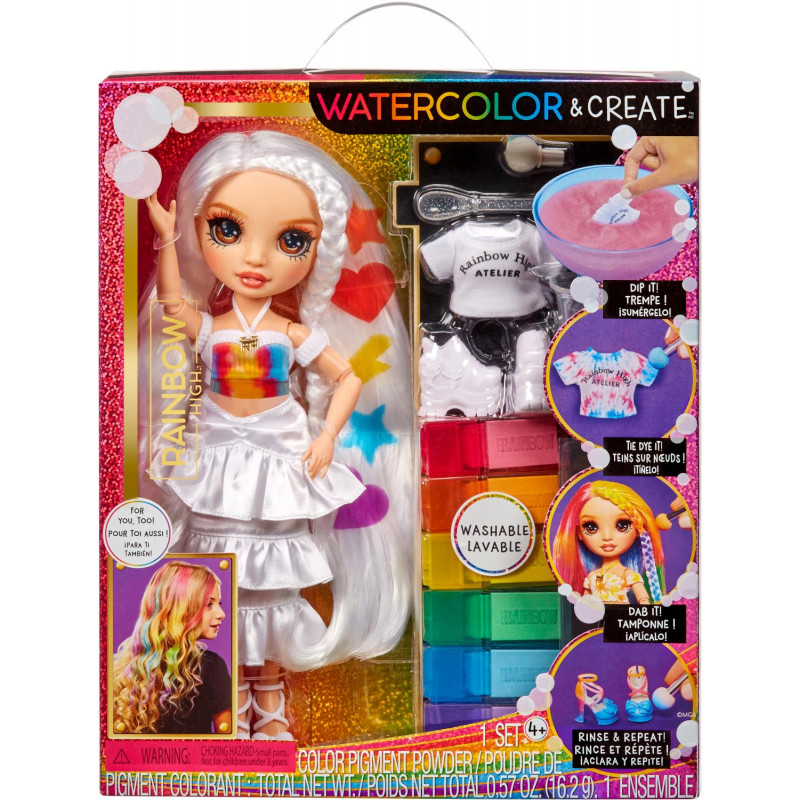 Rainbow High Color & Create New Theme Dolls- Brown Eyes Rainbow High Color & Create New Theme Dolls- Brown Eyes