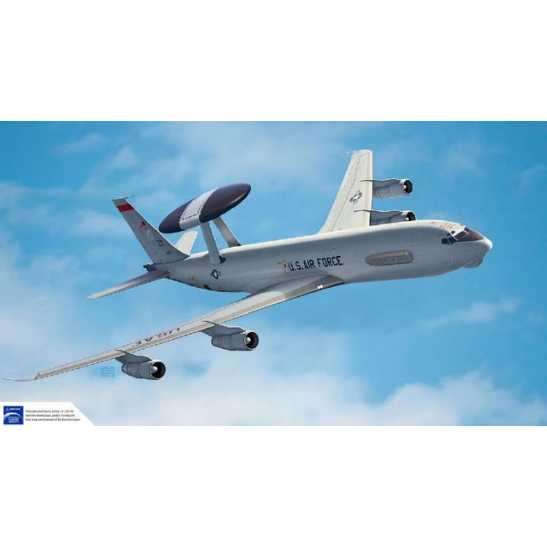 Academy 1/144 Usaf E-3G Sentry "Aew&C" Plastic Model Kit