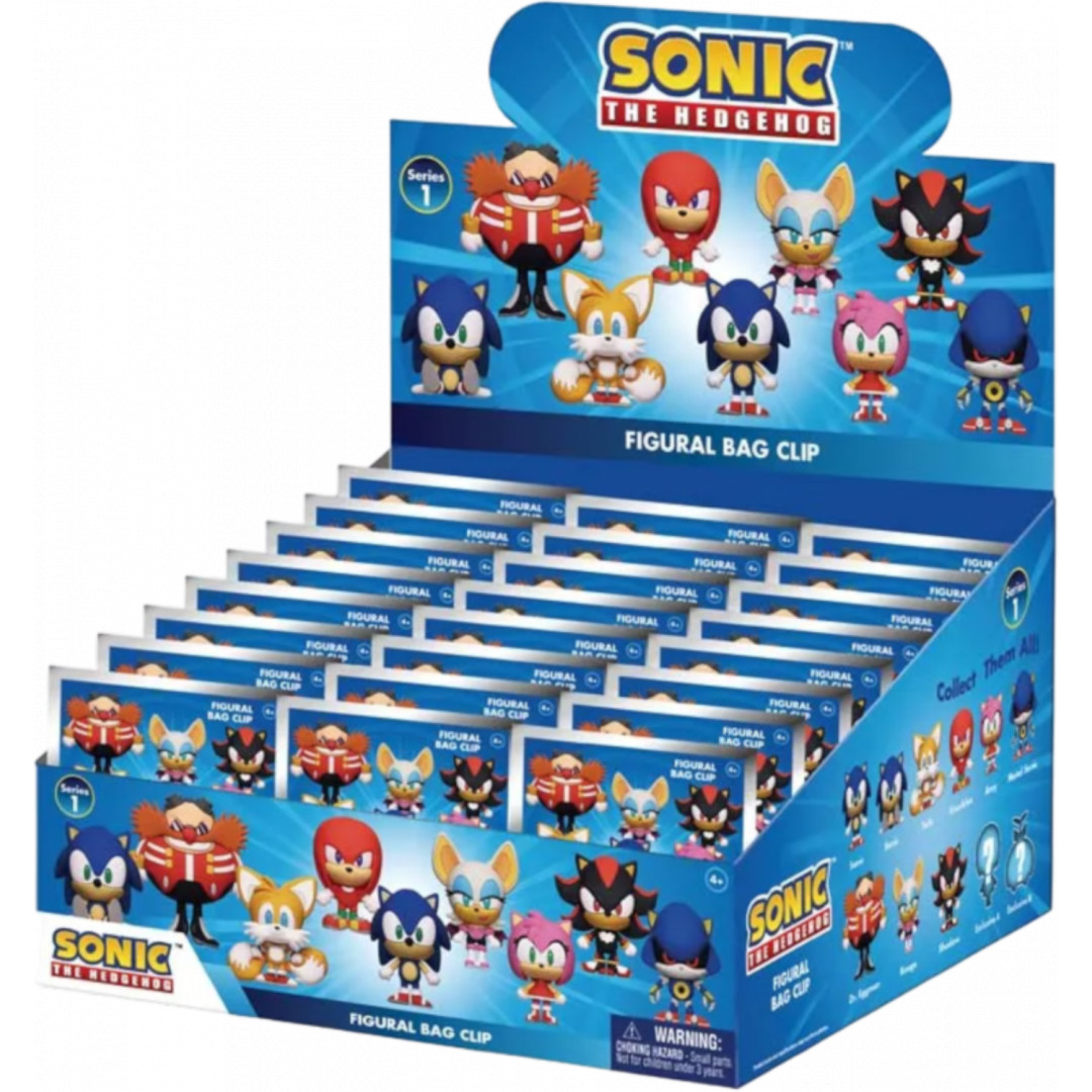 Sonic - Sonic The Hedgehog Figural Bag Clip - Afterpay