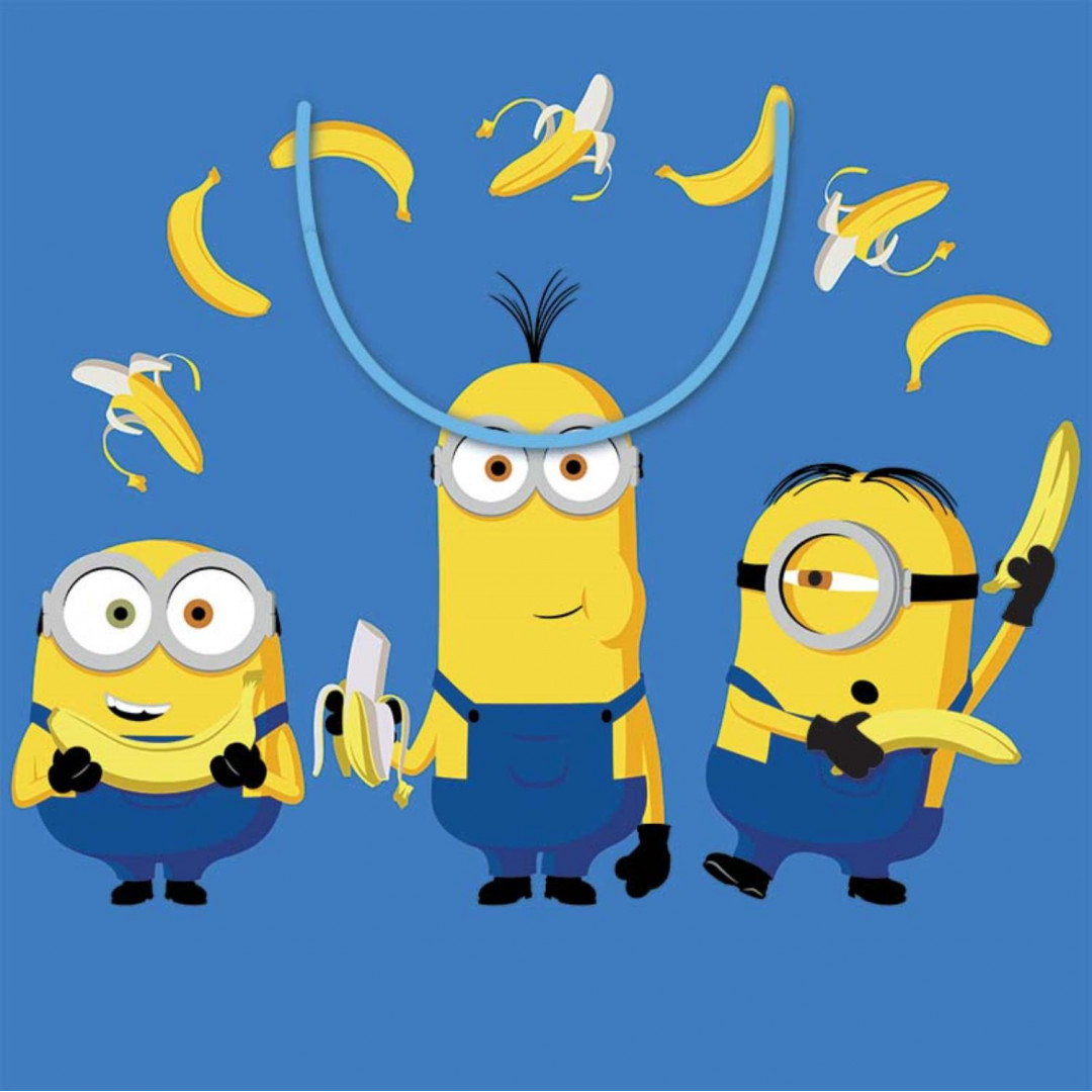 Giant Square Minions Gift Bag - Afterpay Available!