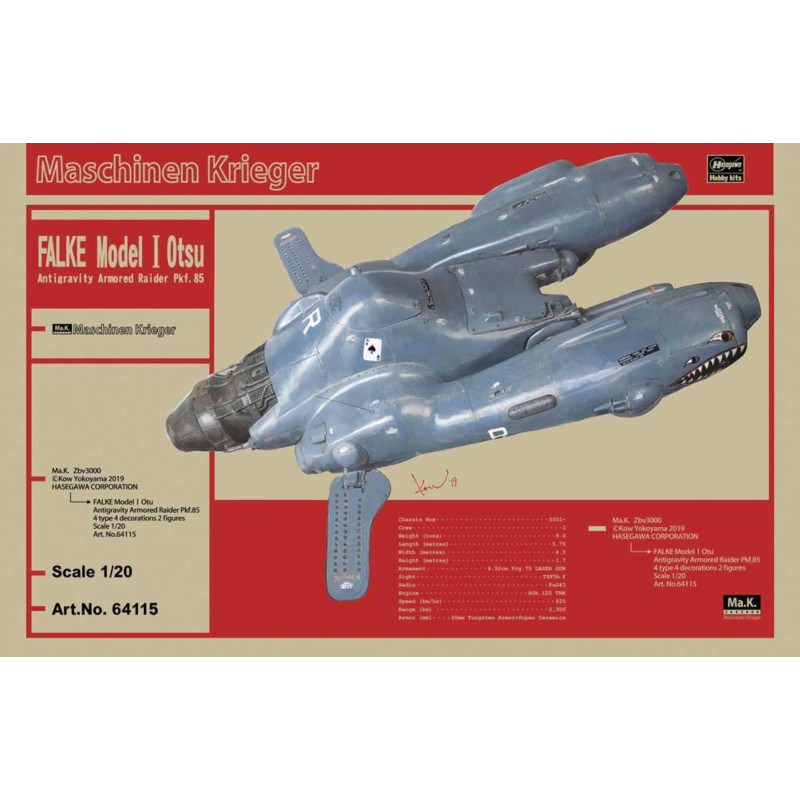 1/20 Pkf.85 Falke Model I Otsu - Afterpay Available!