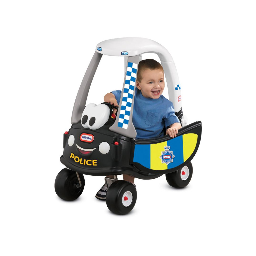 Little Tikes Patrol Police Car Refresh (Black And Check)