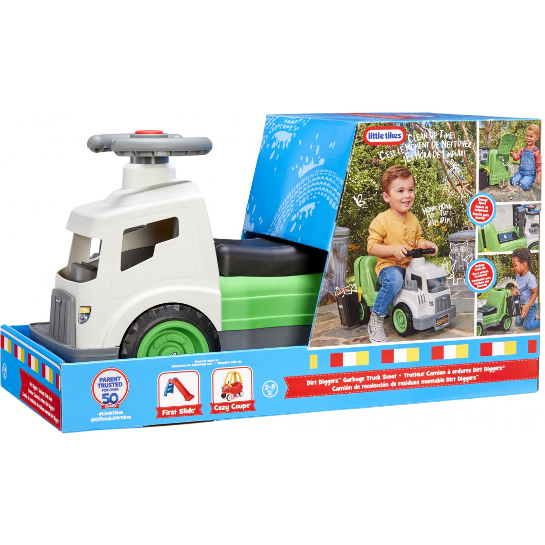Little Tikes Dirt Digger Garbage Scoot - Afterpay Available!