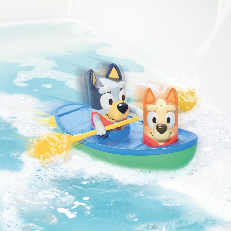 Tomy Bluey Paddling Canoe Bath Toy - Afterpay Available!