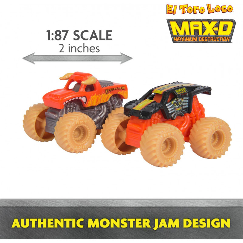 Monster Jam Mini Scorpion Playset - Afterpay Available!