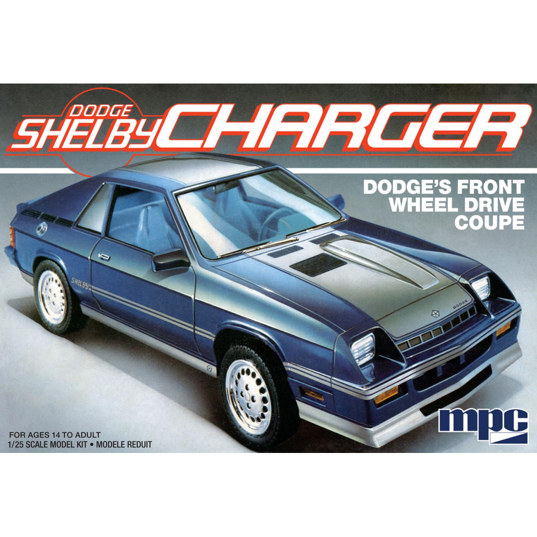 AMT - 1:25 1986 Dodge Shelby Charger - Afterpay Available!