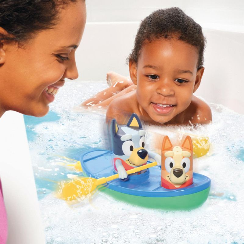 Tomy Bluey Paddling Canoe Bath Toy - Afterpay Available!