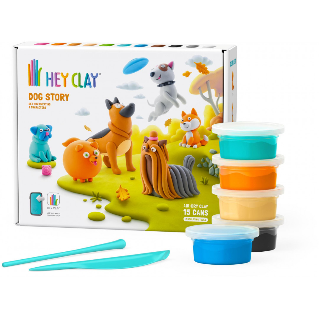 Hey Clay - Dog Story (15 Cans & 2 Tools) - Afterpay