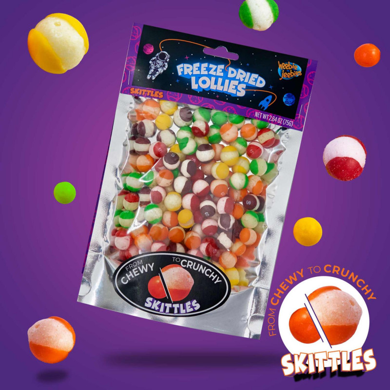 Large Skittles Freeze Dried - Afterpay Available!