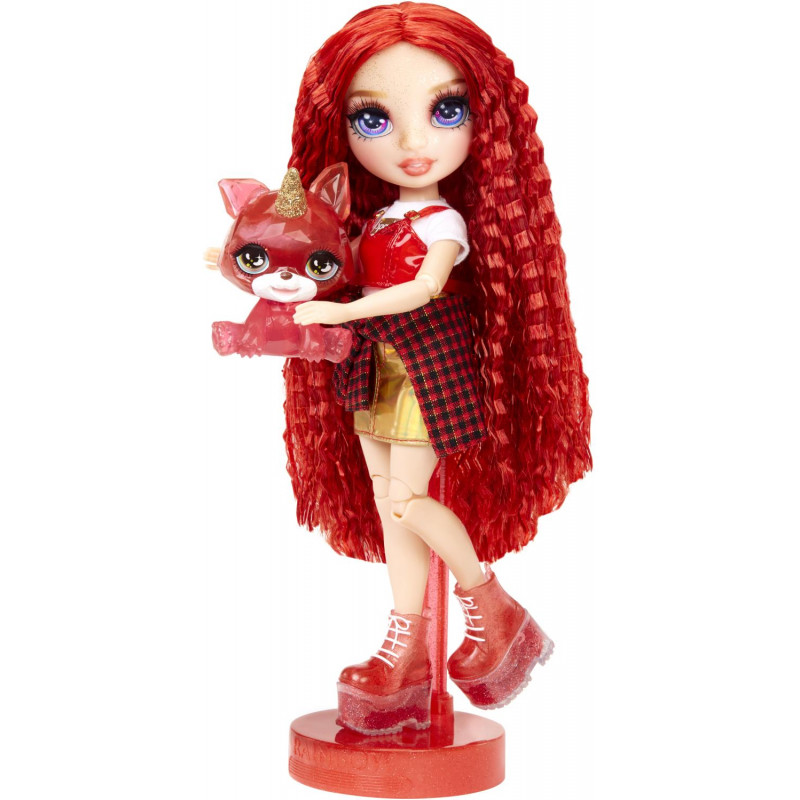 Rainbow World Fashion Doll- Ruby (Red) - Afterpay Available!