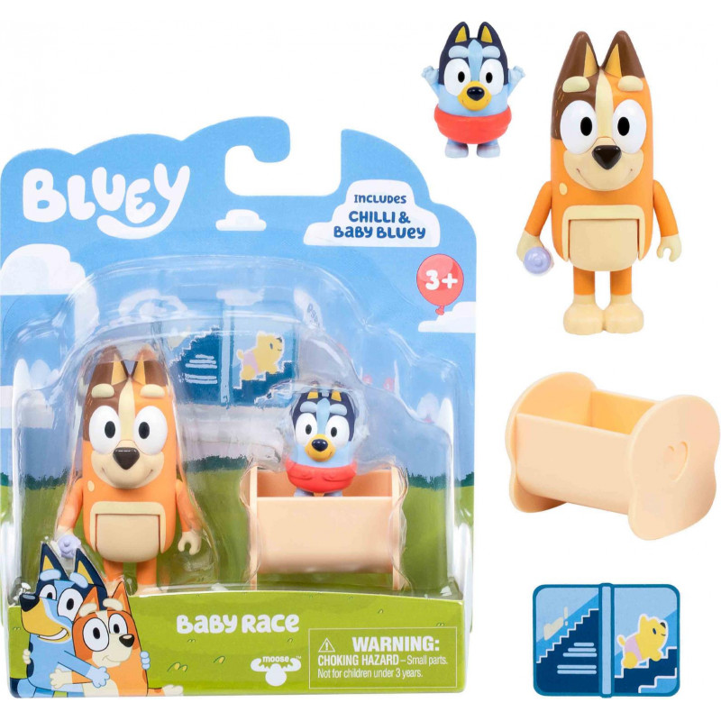 Bluey S10 Figure 2 Pack Assorted - Afterpay Available!