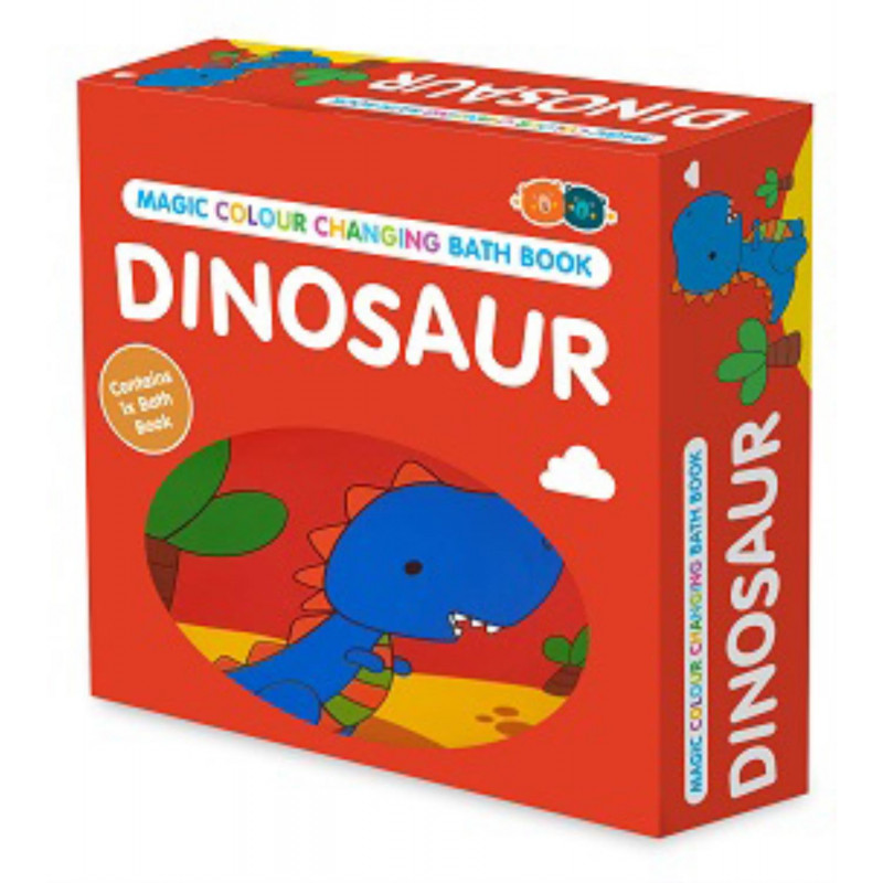 Magic Colour Changing Bath Book - Dinosaur - Afterpay