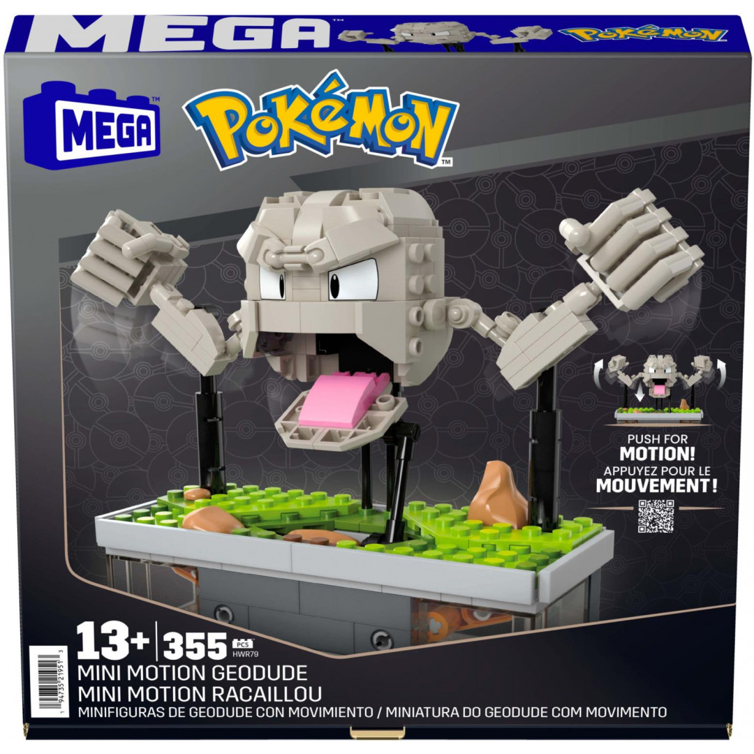 Pokémon - Mini Motion Geodude - Afterpay Available!