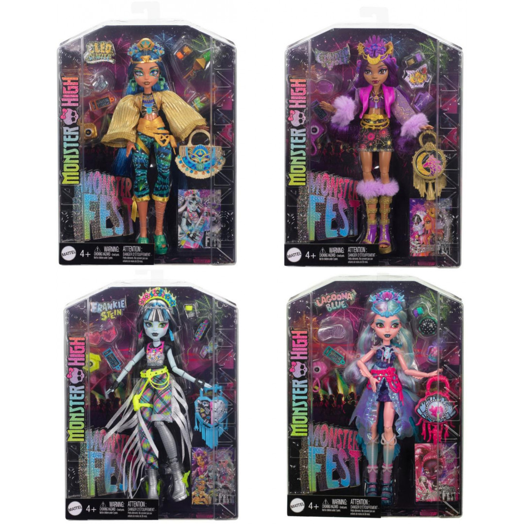 Monster Fest Dolls Assorted - Afterpay Available!