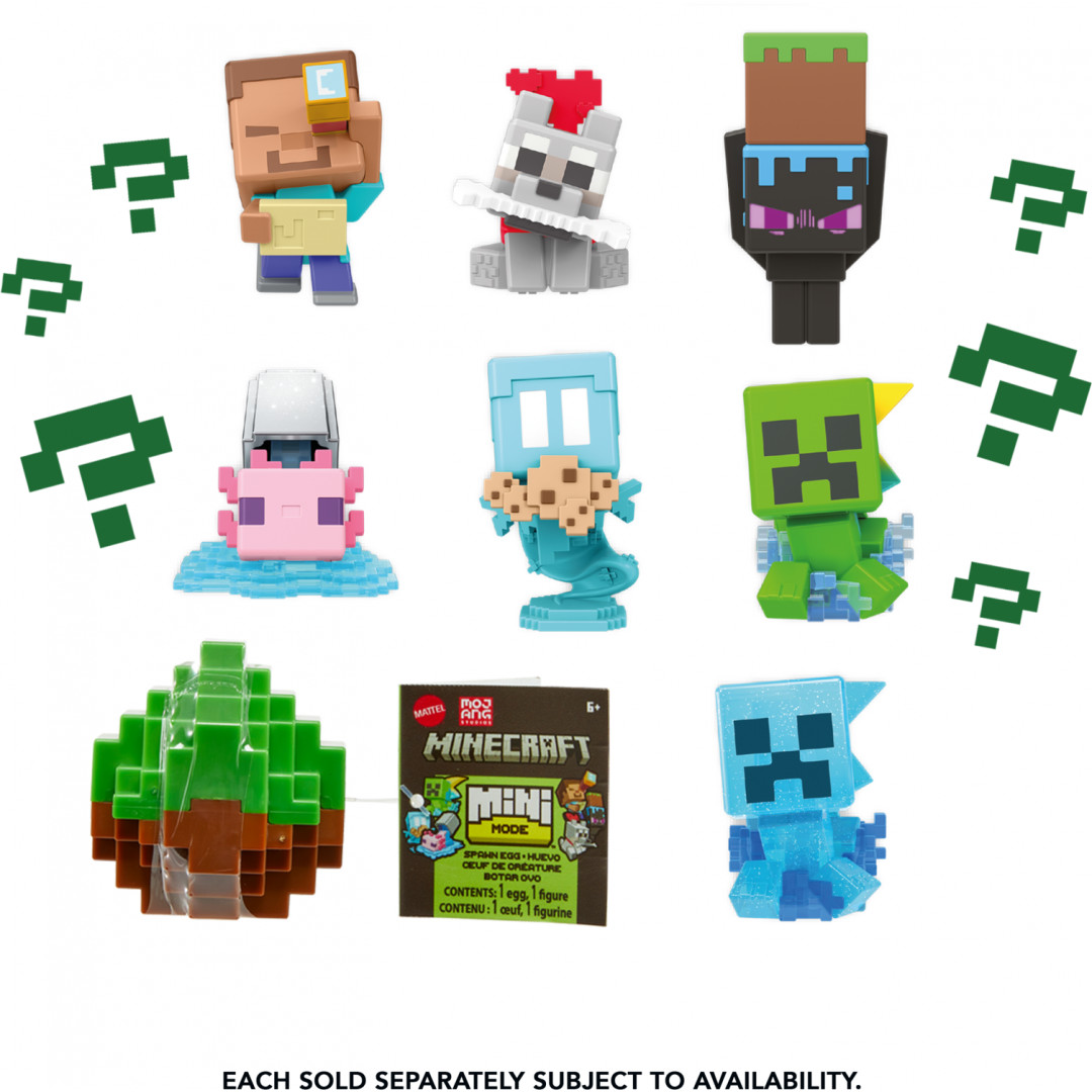 Minecraft Mini Mode Spawn Egg Assorted - Afterpay Available!