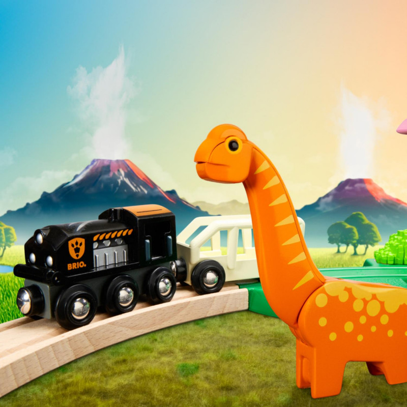 Brio - Dinosaur Circle Set 12 Pieces - Afterpay Available!