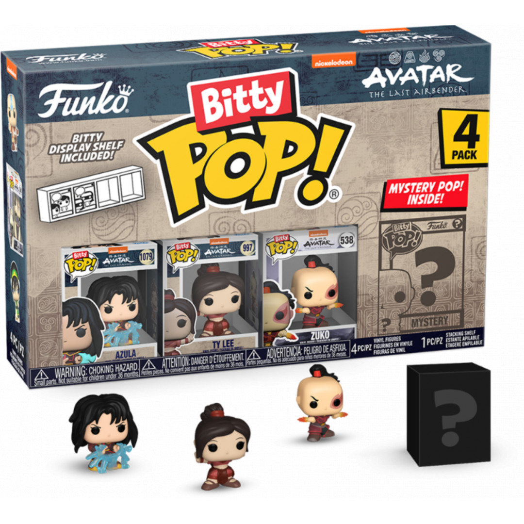 Avatar tLA - Azula Bitty Pop! 4PK - Afterpay Available!