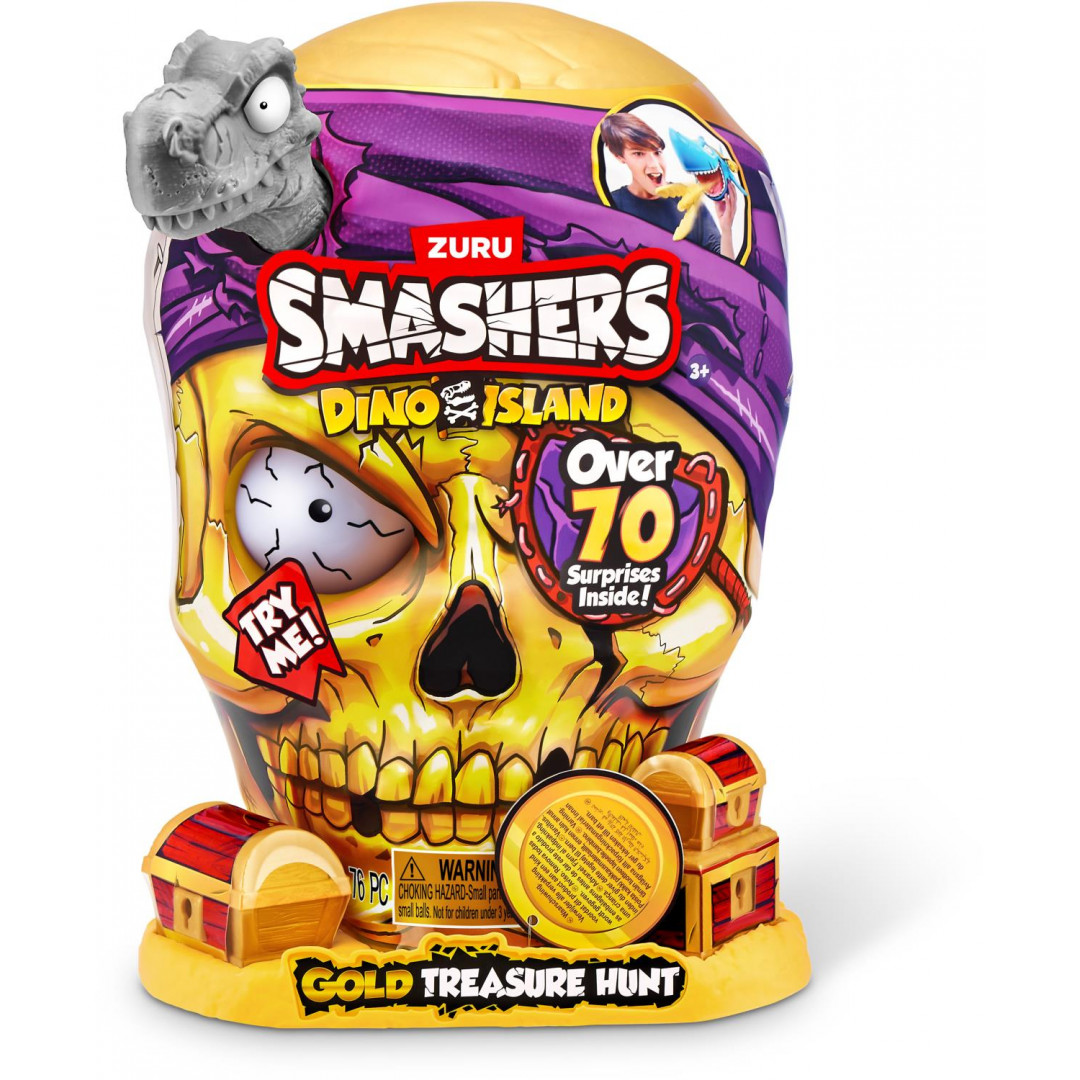 Zuru Smashers Dino Island Gold Treasure Hunt - Afterpay