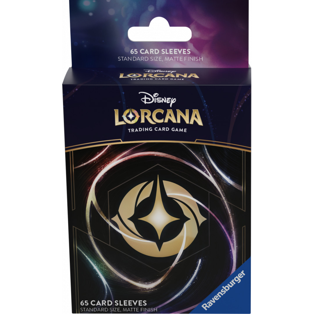 Disney Lorcana Set 5 Sleeves (Evergreen, Lore Icon & Logo)