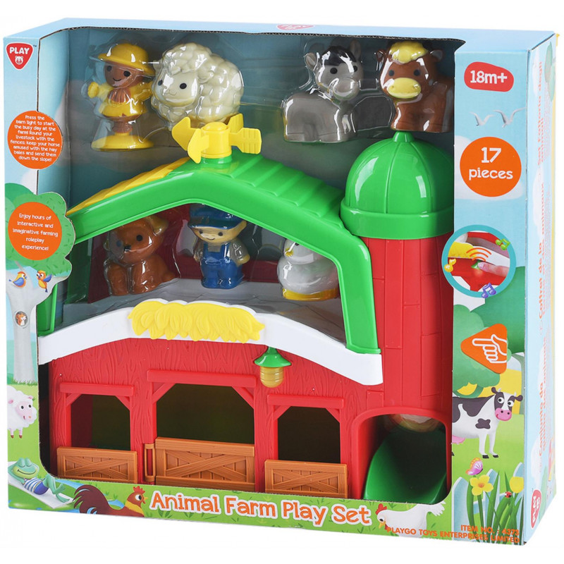 Animal Farm Play Set - 17 Pcs - Afterpay Available!