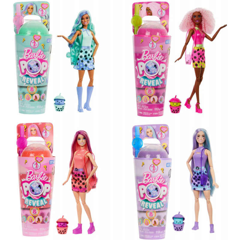 Pop Reveal Barbie Boba Series Assorted - Afterpay Available!