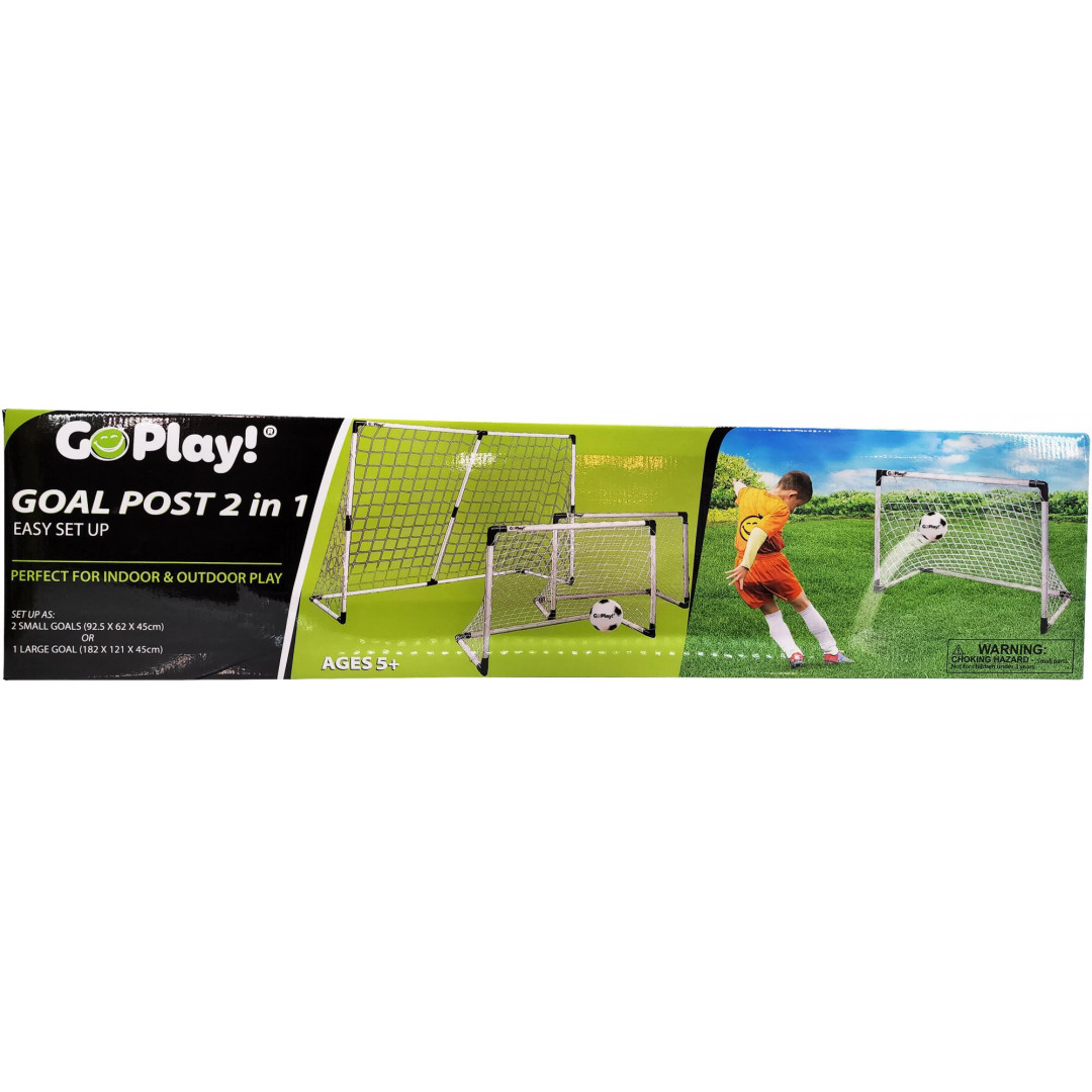 Go Play! Goal Post 2 In 1 - Afterpay Available!