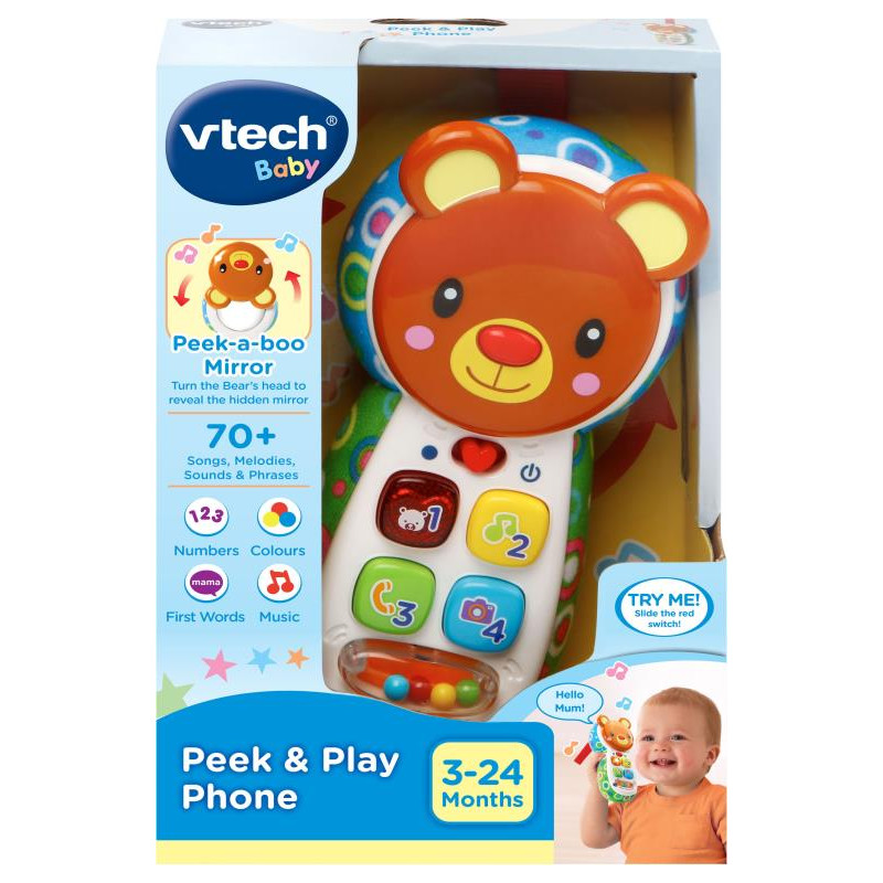 VTech - Peek And Play Phone Asst - Afterpay Available!