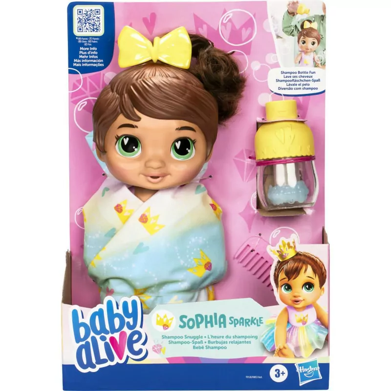 Baby Alive Pretend Shampoo Snuggle Brnh Sophia - Afterpay