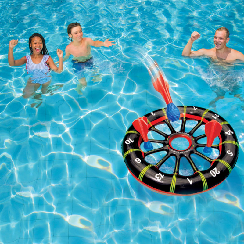 Go Play! Bullseye Splash Pool Darts - Afterpay Available!