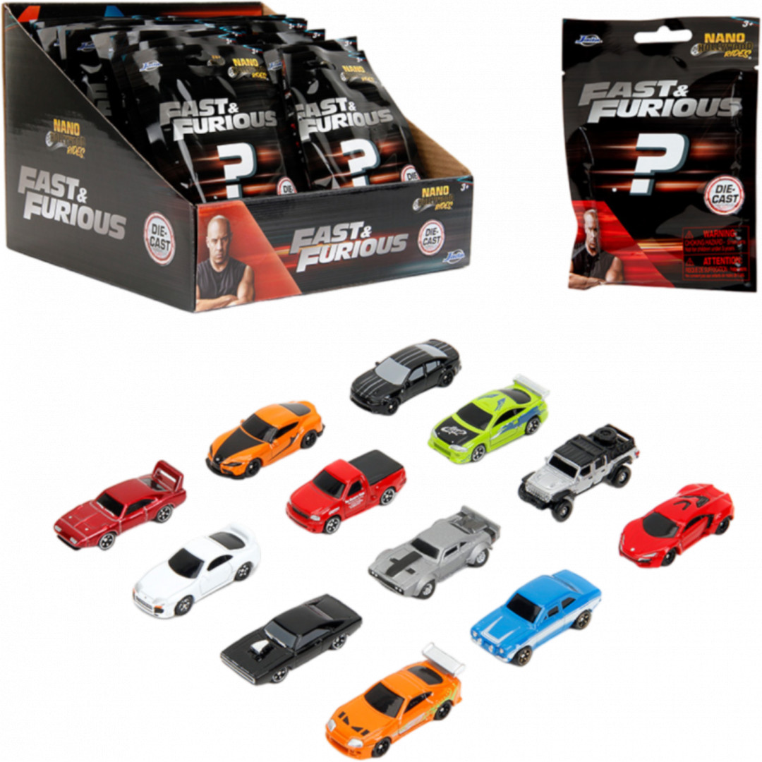 Fast & Furious - Nano Blind Bags ASST - Afterpay Available!