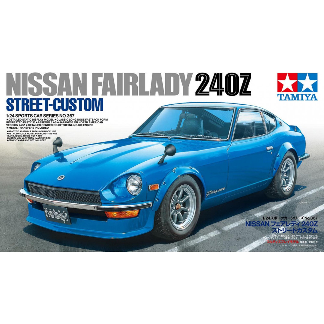 Tamiya 1:24 Nissan Fairlady 240Z Street Custom - Afterpay