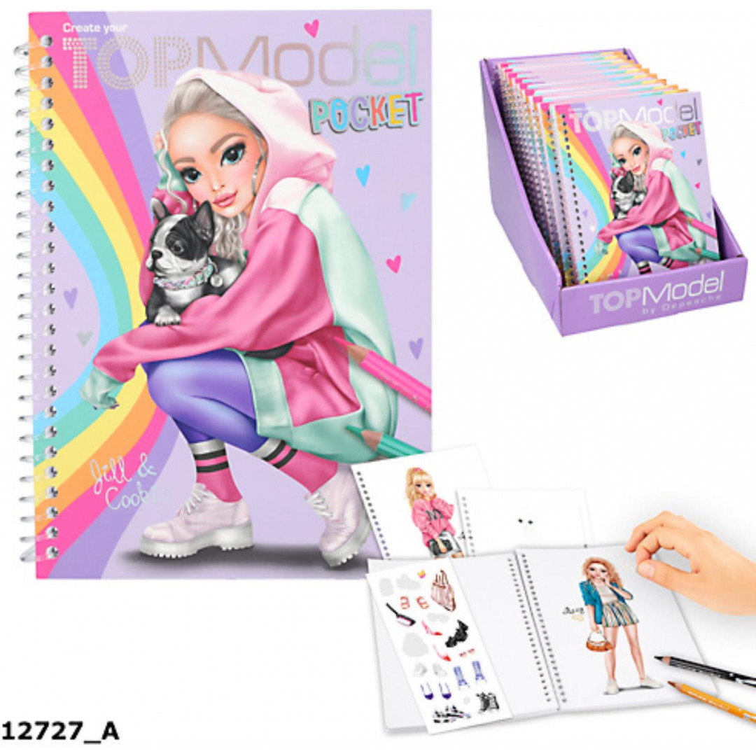 Topmodel Colour Bk Pocket Rainbw - Afterpay Available!