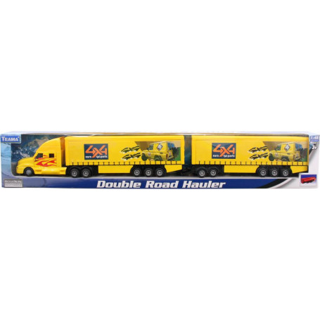 Double Road Hauler Semi Twin Trailer- Assorted - Afterpay