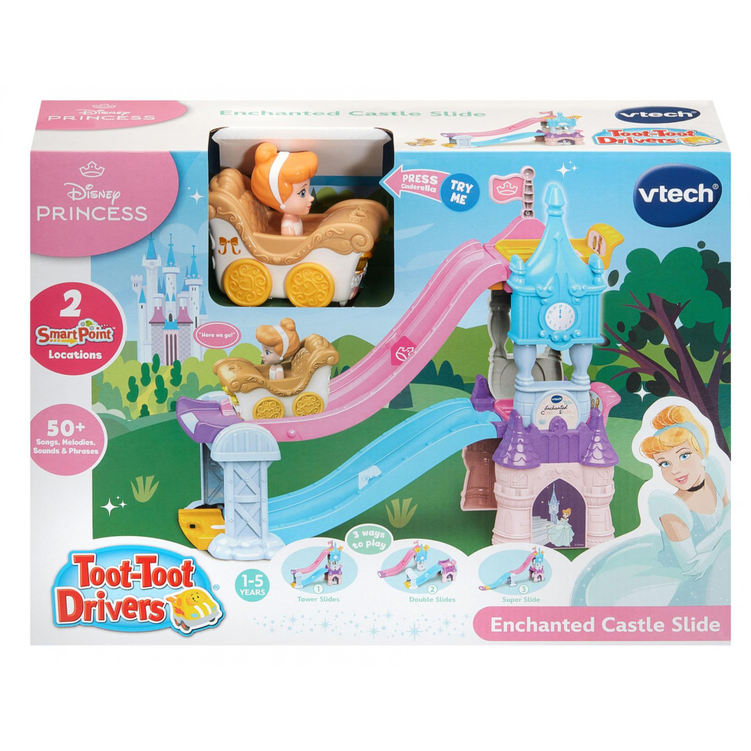 VTech Toot-Toot Drivers Disney Princess Castle Slide