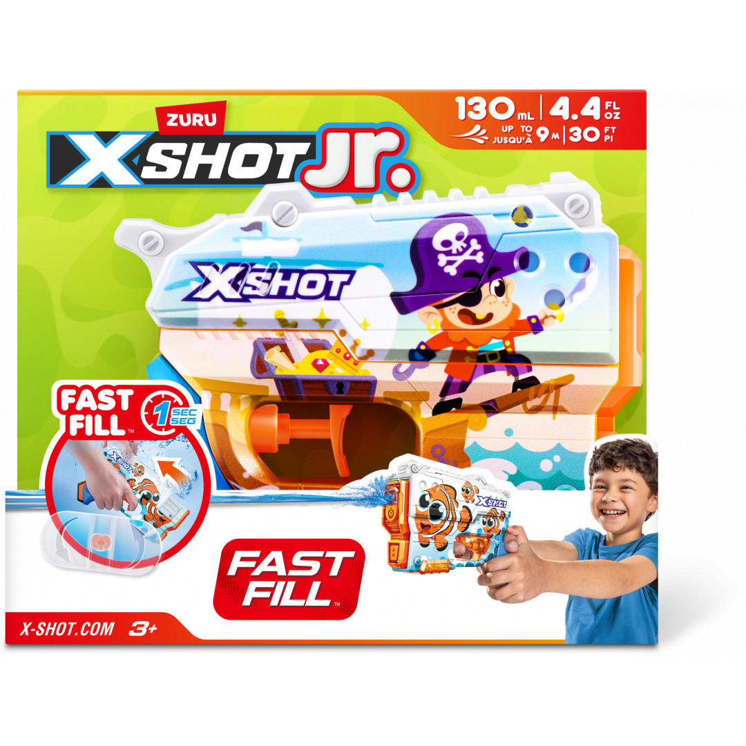 Zuru Xshot Fast Fill Skins Water Gun - Junior Blaster
