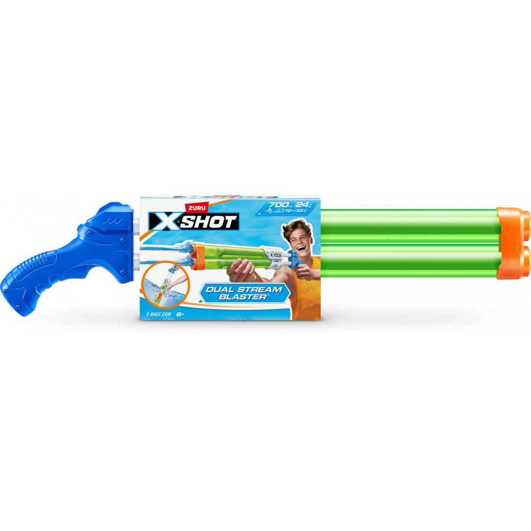 Zuru Xshot Water Blaster Large Dual Stream - Afterpay
