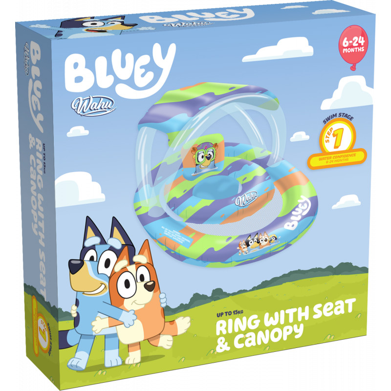 Bluey Ring With Seat & Canopy 6-24Mths-15Kg (Refresh)