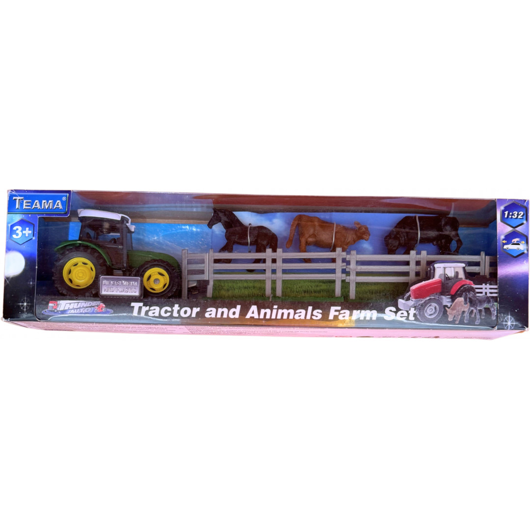 Farm Tractor With Livestock - Afterpay Available!