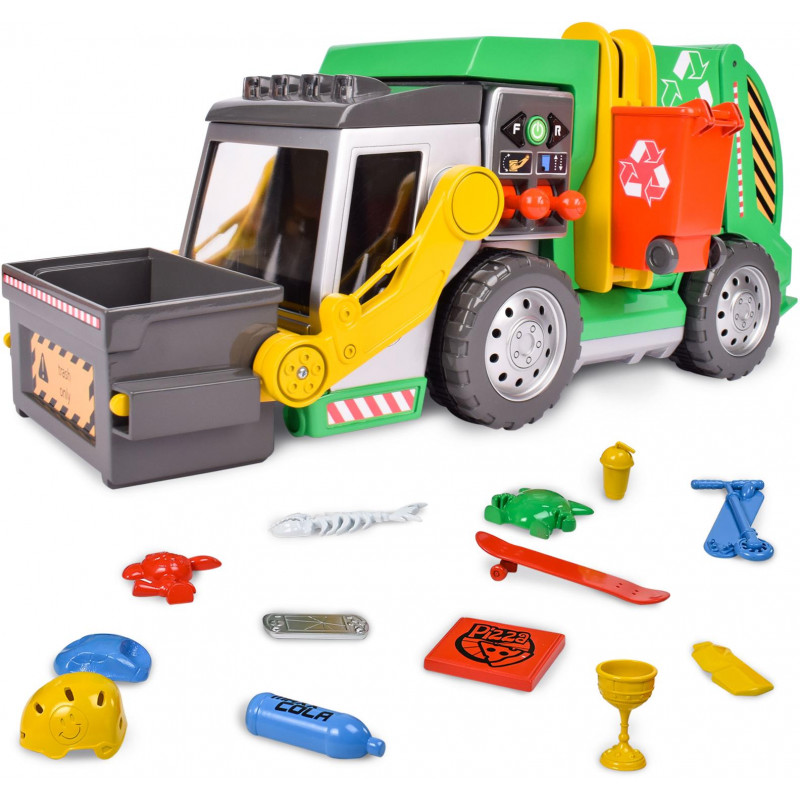 Maxx Action Motorized 'lights & Sounds' 3 In 1 Recycle