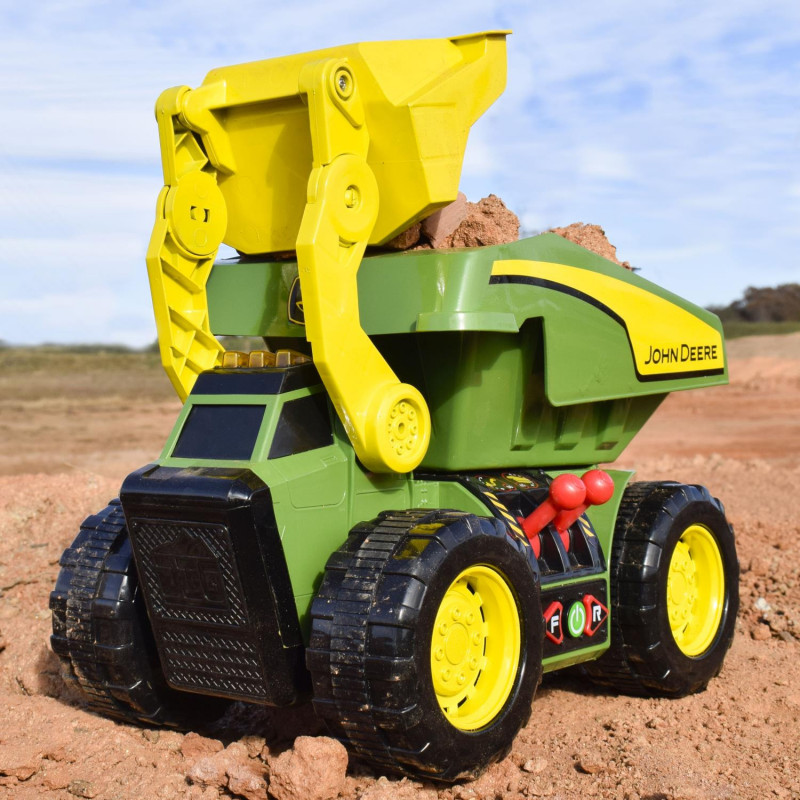 John Deere 2-N-1 Dig Rig – Dump Truck And Front End Loader