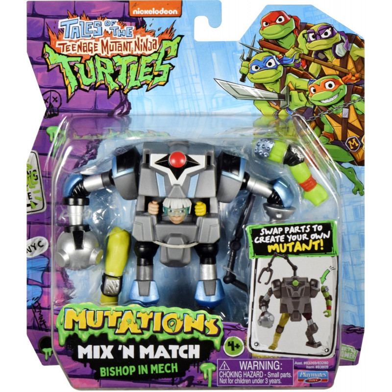 Teenage Mutant Ninja Turtles Tv Basic Figure Mix N Match