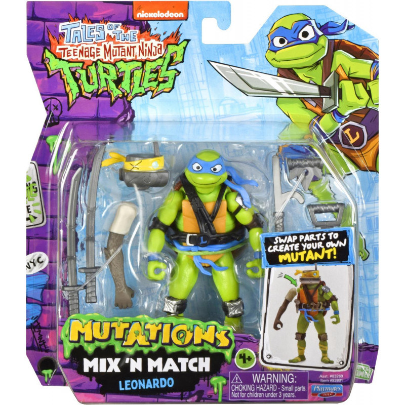 Teenage Mutant Ninja Turtles Tv Basic Figure Mix N Match