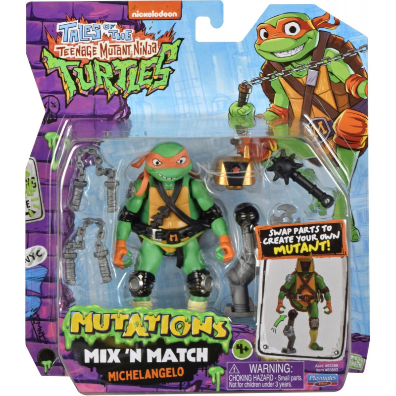 Teenage Mutant Ninja Turtles Tv Basic Figure Mix N Match
