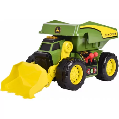 John Deere 2-N-1 Dig Rig – Dump Truck And Front End Loader