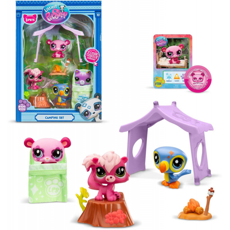 Littlest Pet Shop- Camping Play Pack - Afterpay Available!