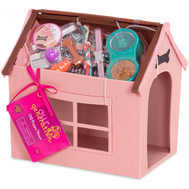 Our Generation Deluxe Dog House Set - Afterpay Available!