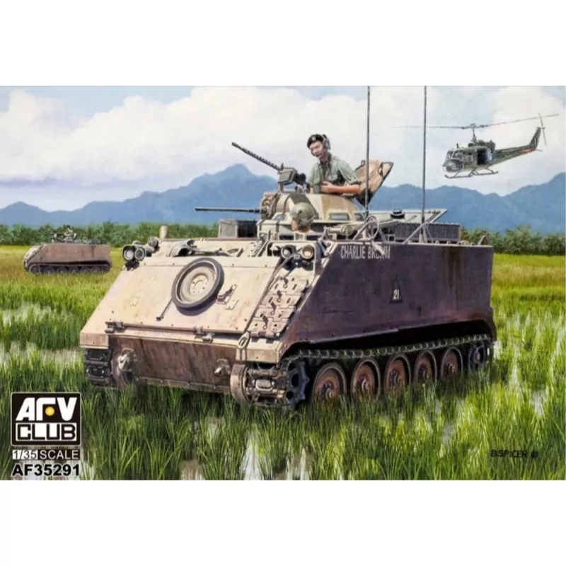 Afv Club 1/35 M113A1 Lrv Plastic Model Kit *Aus Decals*