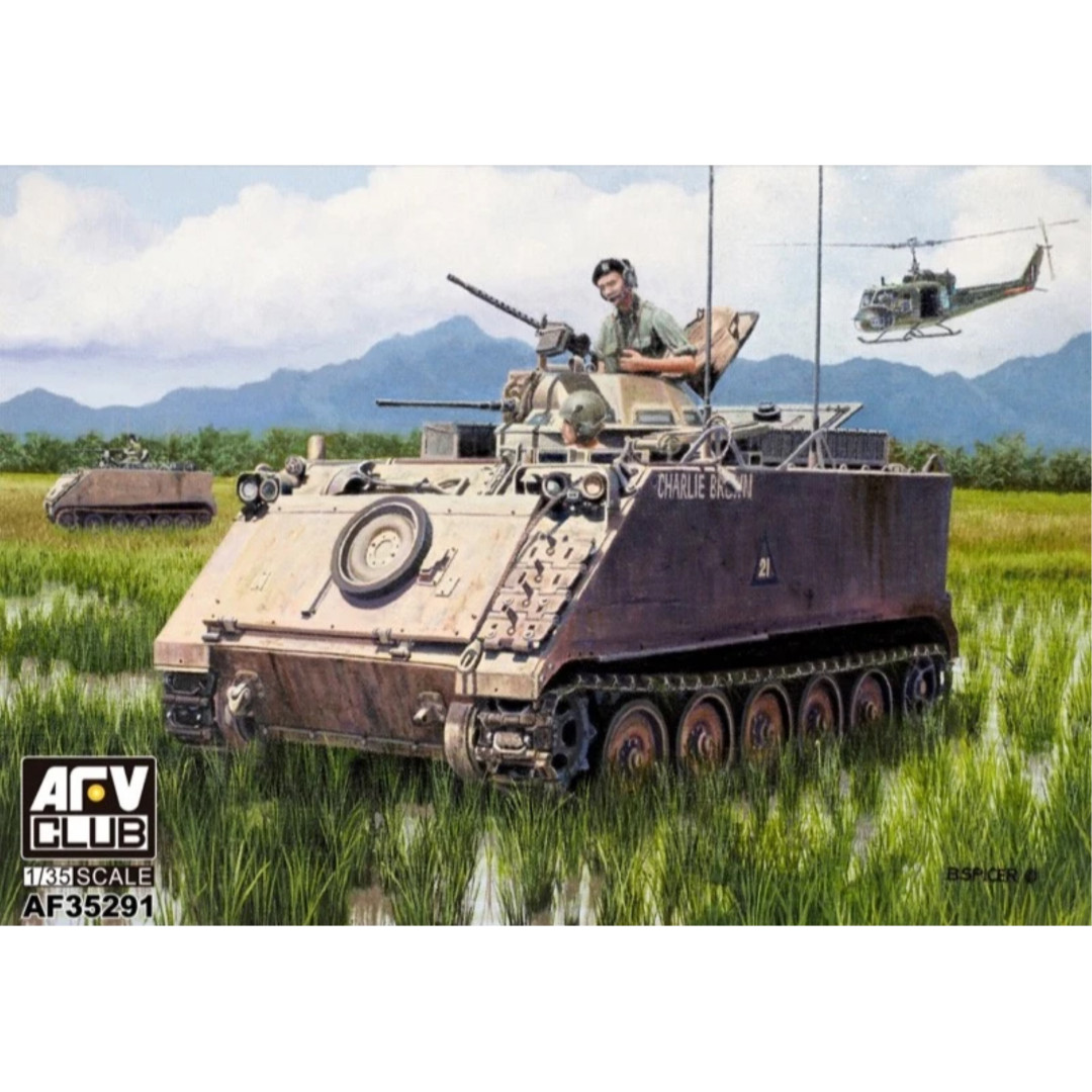 Afv Club 1/35 M113A1 Lrv Plastic Model Kit *Aus Decals*