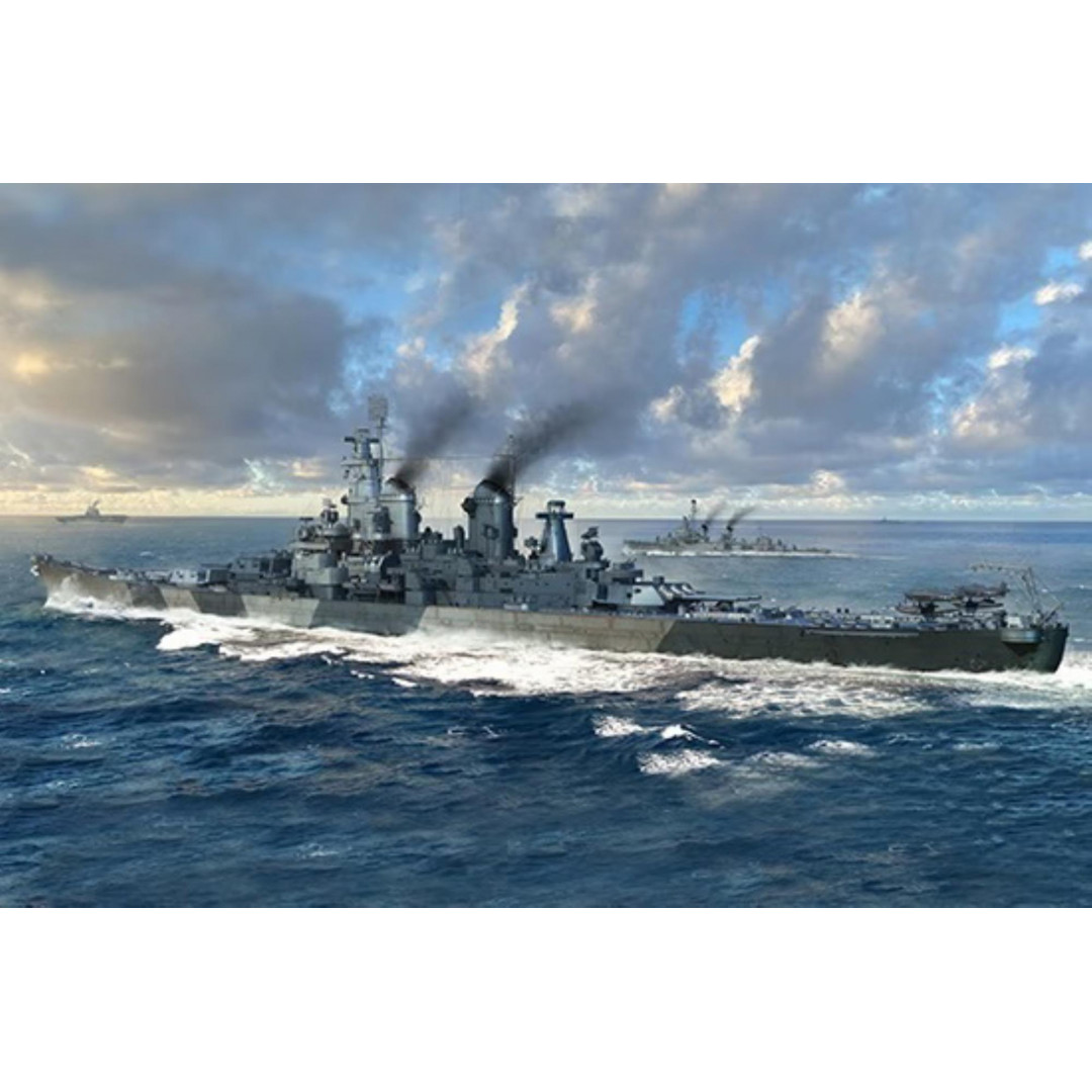 Trumpeter 1/700 Uss Iowa Bb-61 Plastic Model Kit - Afterpay