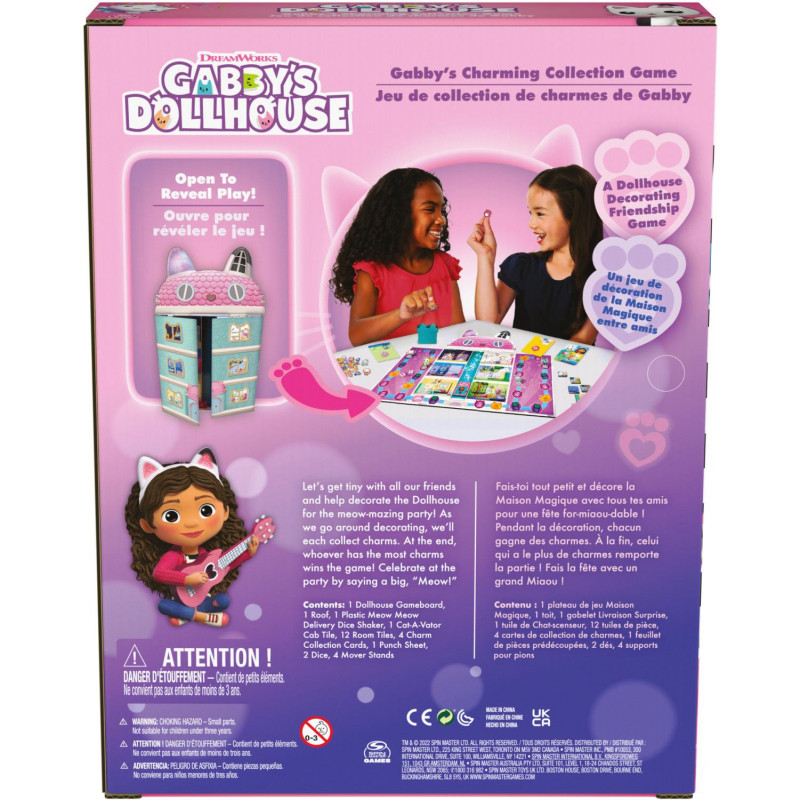 Gabby's Dollhouse Charming Collection Game - Afterpay